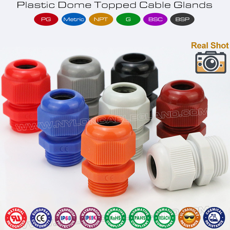 Sunlight & UV Resistant Cable Gland Plastic Nylon Polyamide IP69K IP68 ...