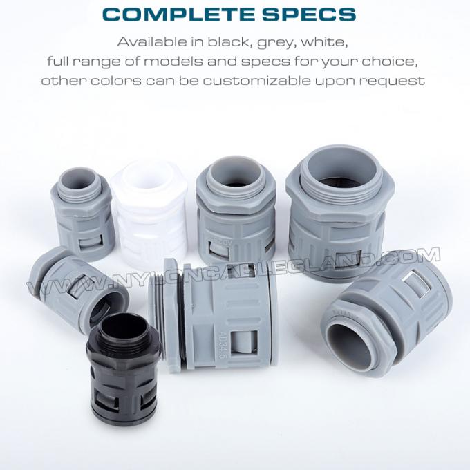 M12-M63 Metric Conduit Connectors, Straight Flexible Conduit Fittings ...