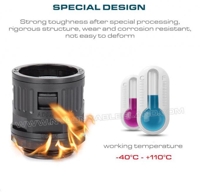 M12-M63 Metric Conduit Connectors, Straight Flexible Conduit Fittings ...